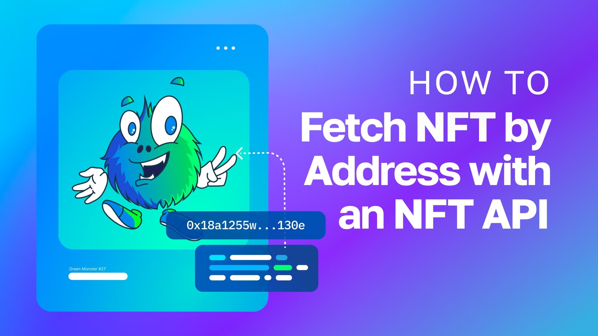 How to Fetch an NFT by Address API - Exploring the NFT API - Moralis ... How to Fetch an NFT by Address API - Exploring the NFT API - Moralis ...